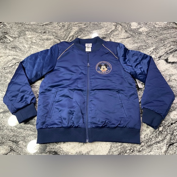 Disney | Jackets & Coats | Disney 5th Anniversary Bomber Jacket Wdw Le ...